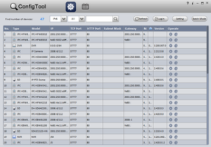 دانلود نرم افزار Config Tool - دوربین مداربسته آریا گستر الکترونیک